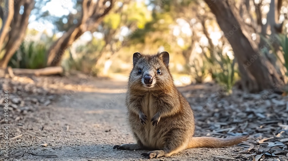 Quokka Setonix brachyurus phylum Chordata class Mammalia order ...