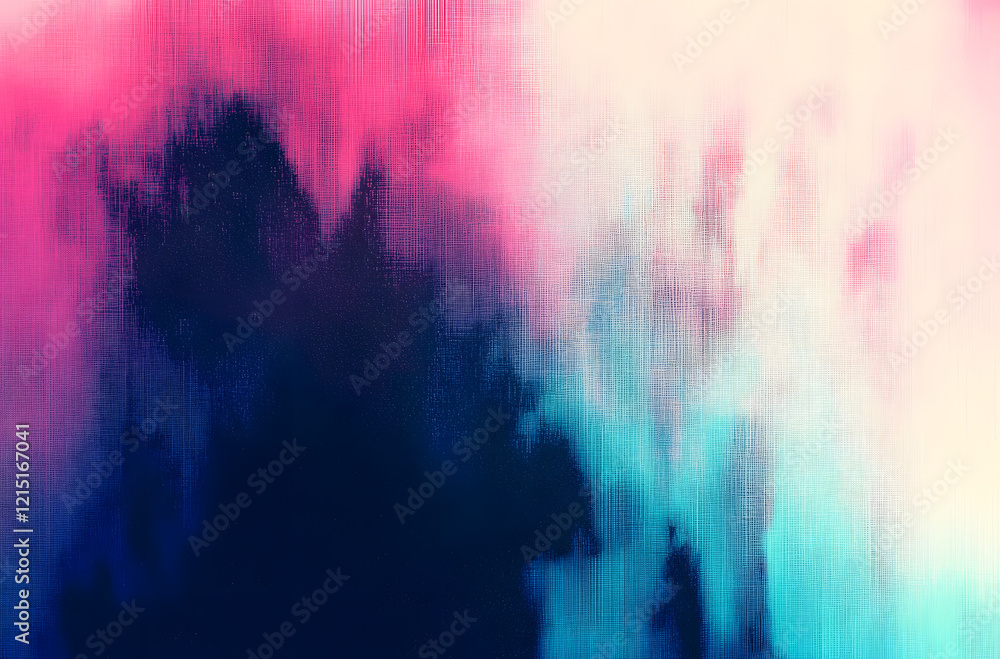 Abstract blurred grainy gradient background . Colorful digital grain ...