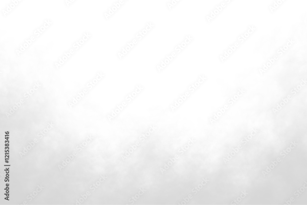 White fog or smoke effect isolated on transparent background. floating ...