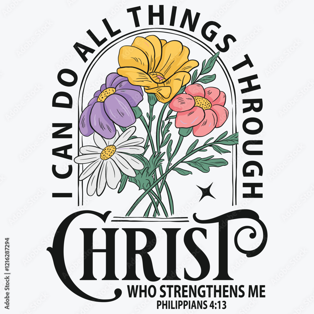 I Can Do All Things Through Christ Who Strengthens Me SVG, Philippians ...