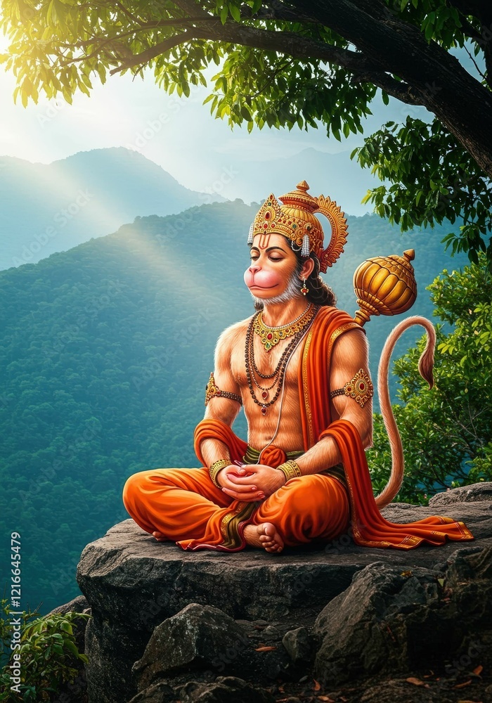 Lord Hanuman, Hanuman jayanti Stock Photo | Adobe Stock