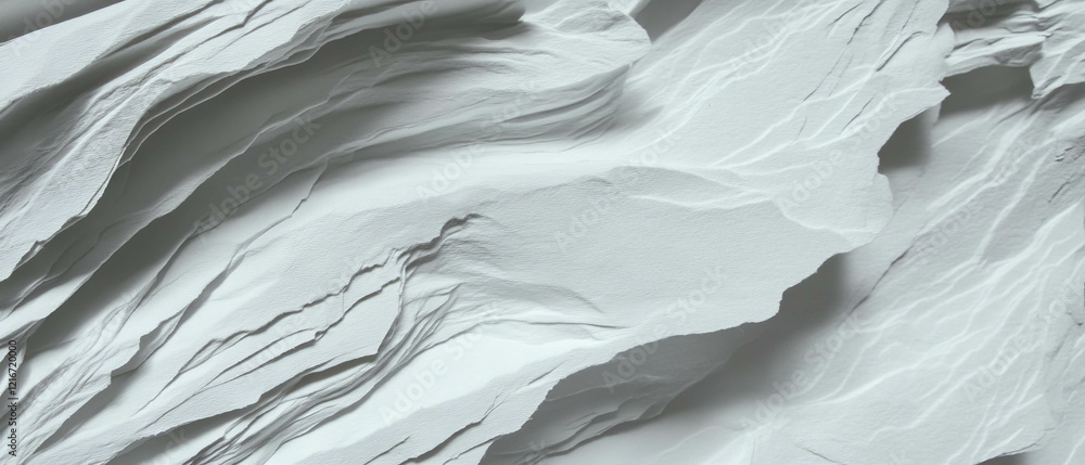 Exploring the intricate texture of letterpress paper with deep impressions and layered surfaces ...