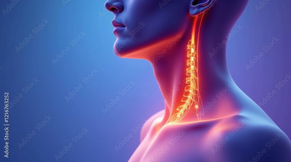 Cervical Spine Anatomy A Detailed Visual Representation of the Human ...