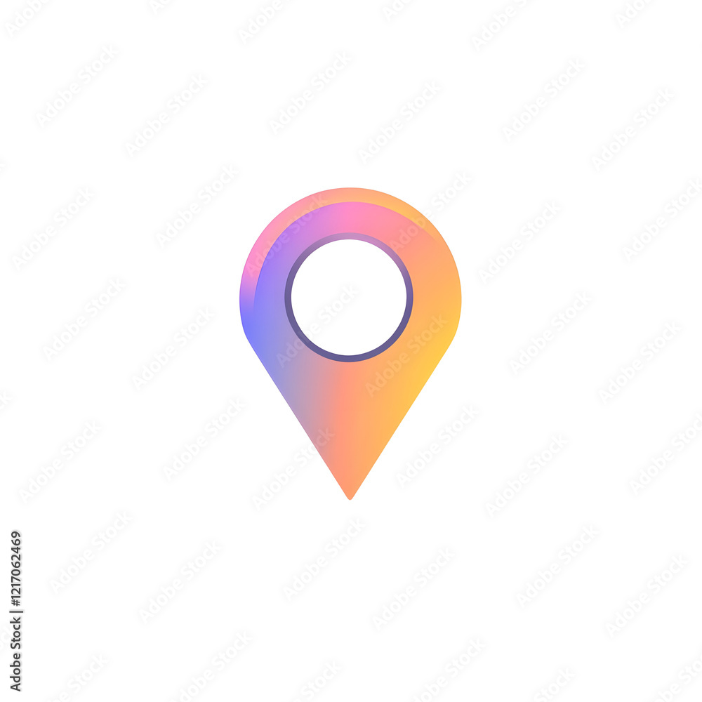 Create Stunning Gradient Location Pin Icons Easily with Simple Steps ...