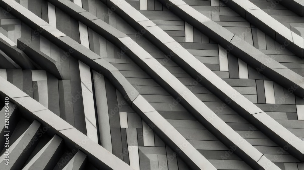 Intricate Geometric Patterns of Monochromatic Facades: A Modern ...