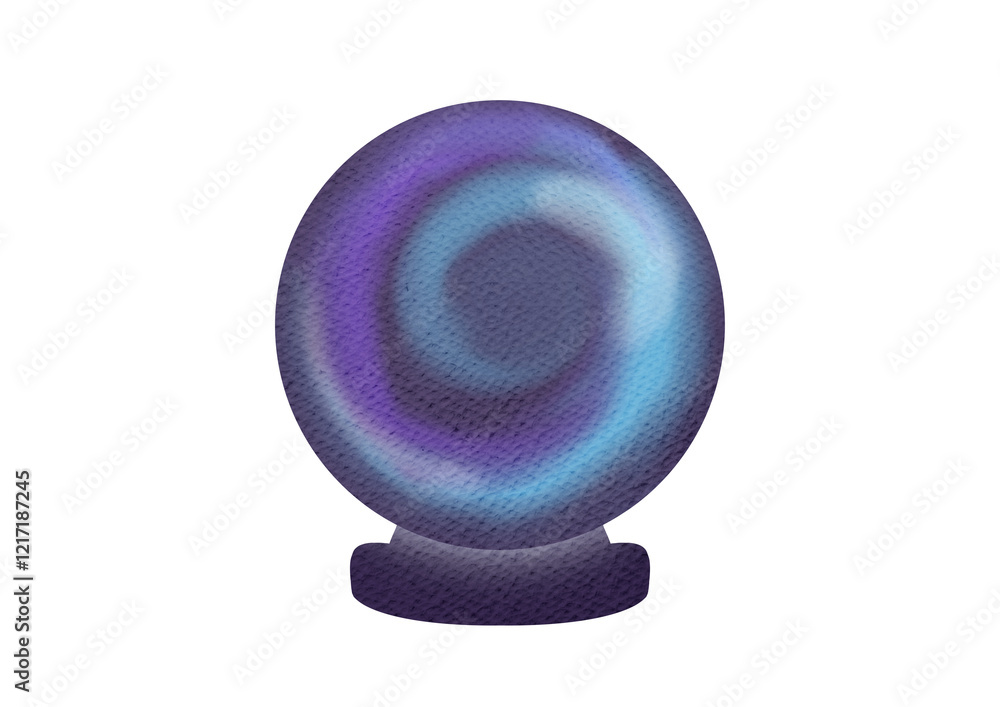 Crystal ball, mystical sphere. Witchcraft esotericism and fortune ...