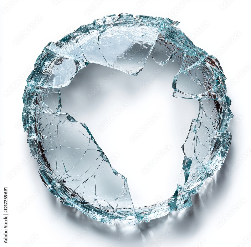 Grunge punk background with a broken glass texture for a cd album cover ...