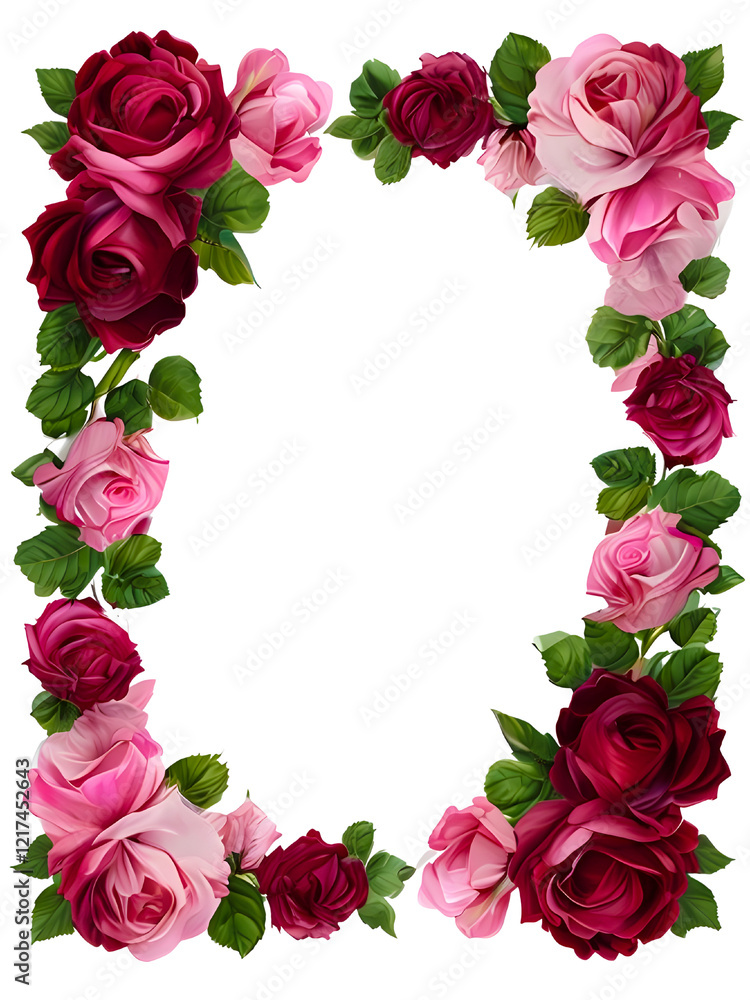 Transparent PNG Floral Border Graphic Resource Perfect for Designing ...