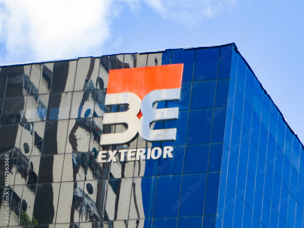 Iconic Venezuelan bank, Banco Exterior. Editorial, editorial ...
