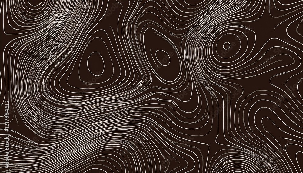 Topographic map patterns, topography line map. Vintage outdoors style ...