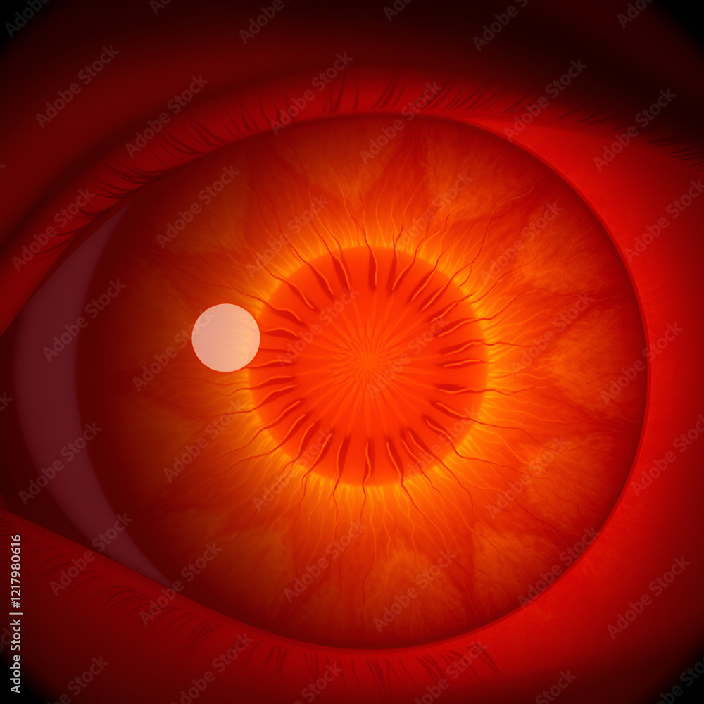 Retinitis pigmentosa, a genetic eye disease leading to vision loss. An ...