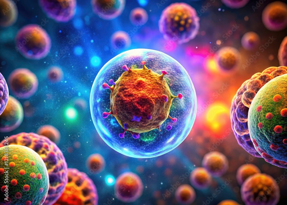 Microscopic cell division's prophase stage, visualized with stunning ...