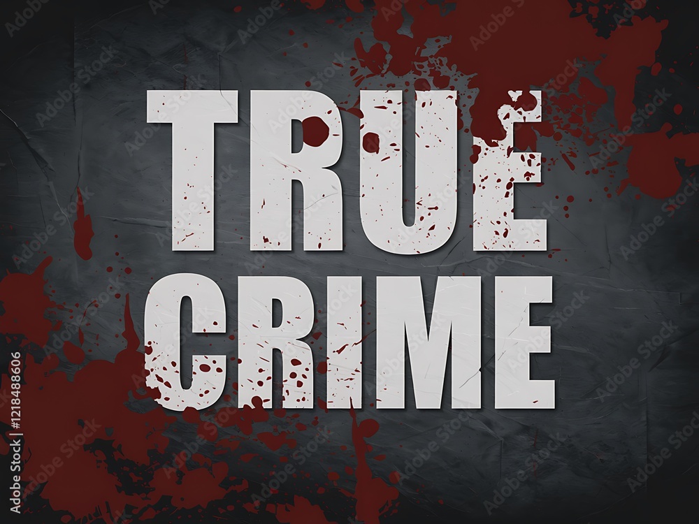 True Crime Typography - Mystery, Investigation, and Dark Crime Stories ...