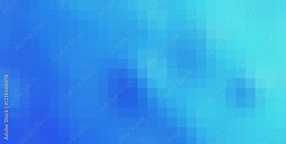 Grungy blue digital texture with pixelated grain, serving graphic ...