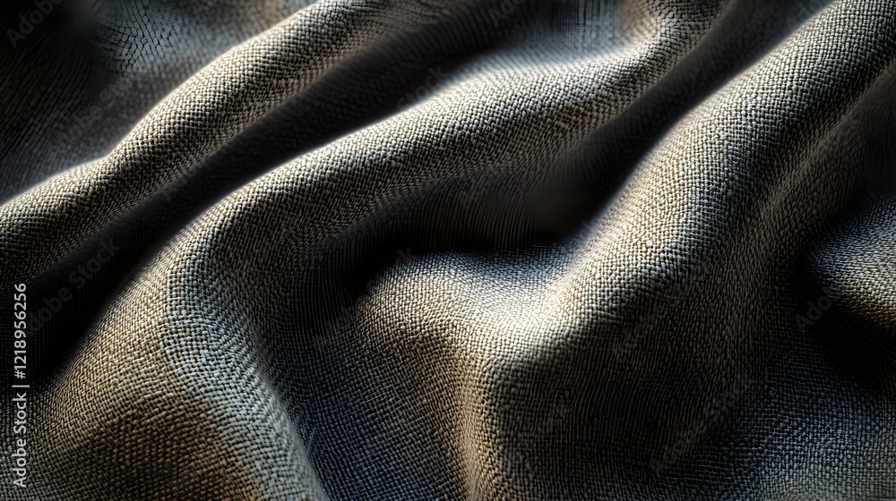 textured fabric background gray linen drape Stock Illustration | Adobe ...