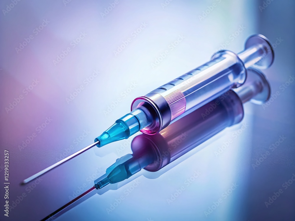 Medical Syringe with Fine Needle - Sterile Injection Tool for Precise ...