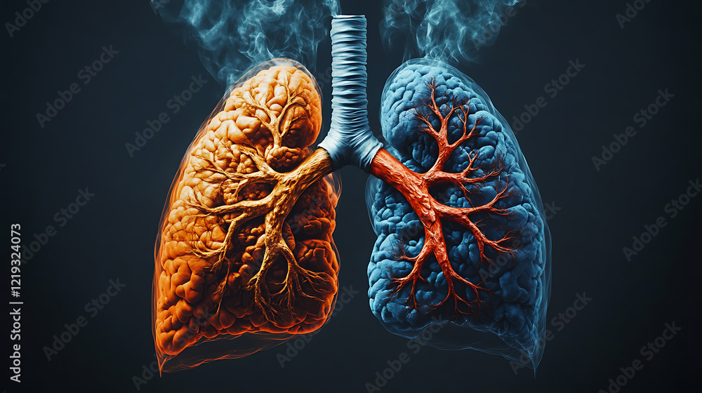 The health risks of smoking habit on lungs a visual analysis of impact ...