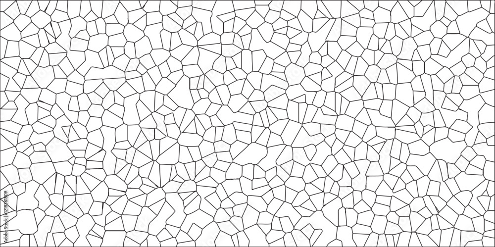 Black & white broken quartz stained glass background. Broken Glass ...