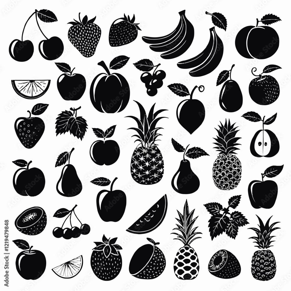 Vector de Stock User Interface Universal Solid Icon Set. Icons are Suitable for Web Page, Mobile ...