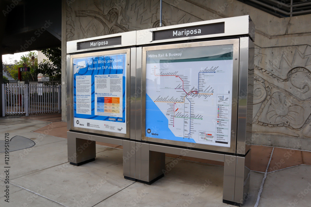 Foto de Stock Los Angeles, California – January 19, 2025: Los Angeles ...