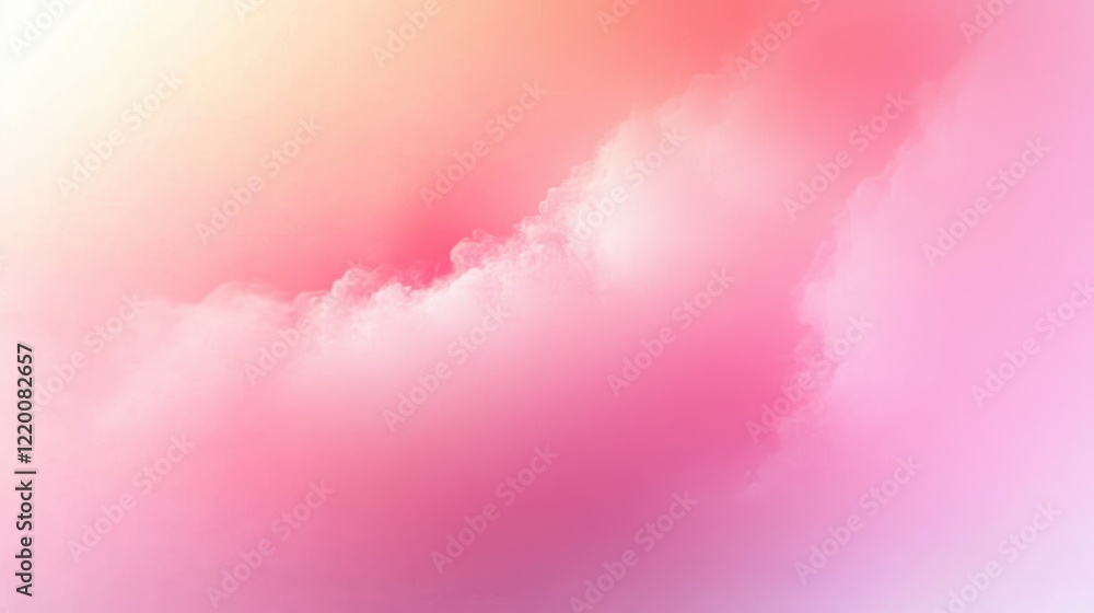 Soft Pink and White Abstract Gradient Background with Dreamy Blur ...