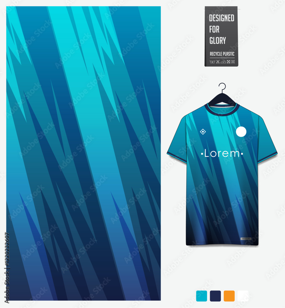 soccer jersey fabric textile pattern design for football kit, sport t ...
