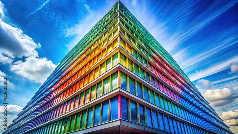 Pyramid of Needs Architectural Conceptual Photography: Modern Building ...