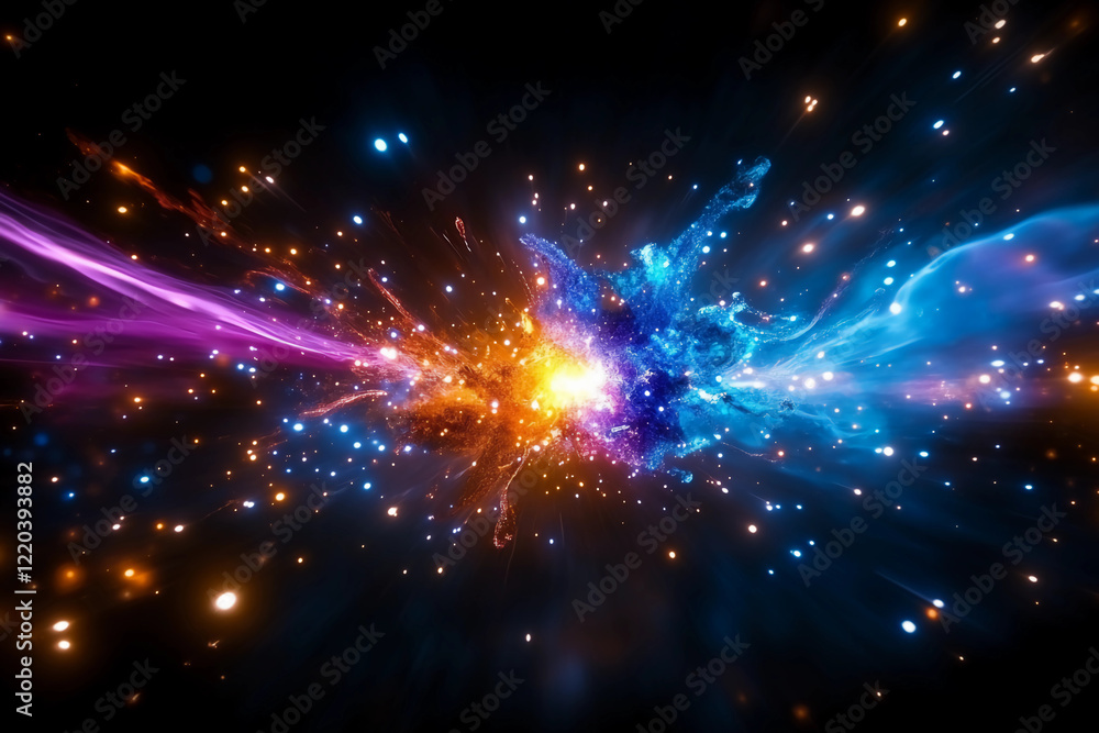 Galactic Fireworks – A stunning representation of a supernova ...