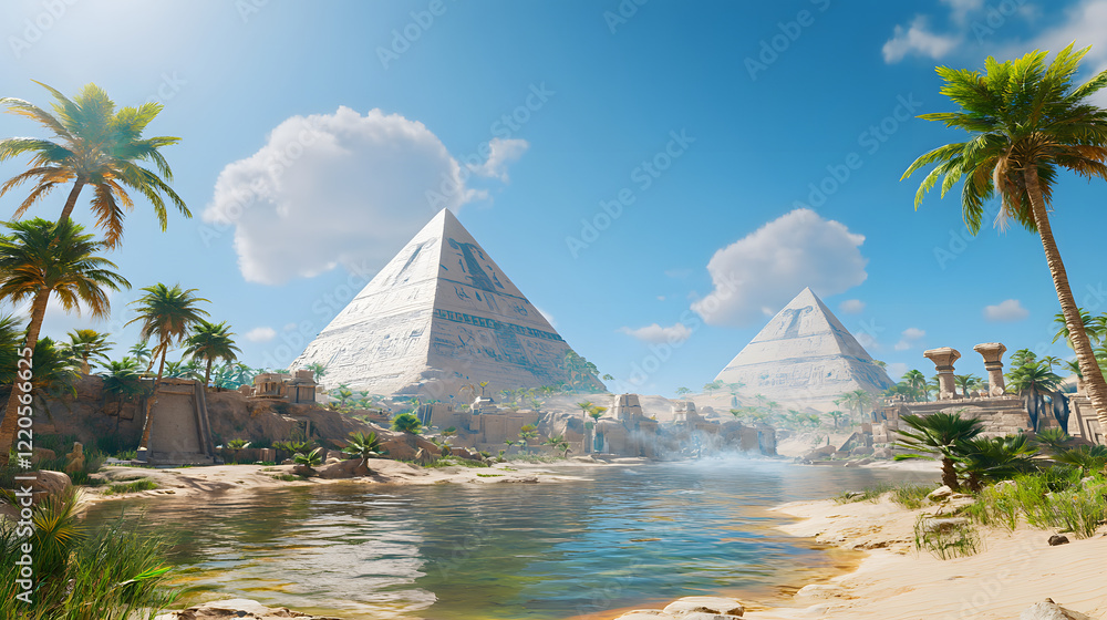 Exploring the Fusion of Futuristic Technology with the Timeless Wonders ...