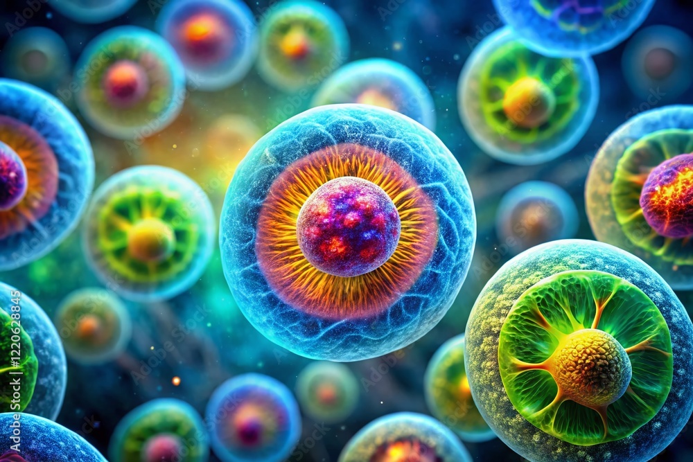 Candid Microscopic View: Prophase in Mitosis Cell Division Diagram ...