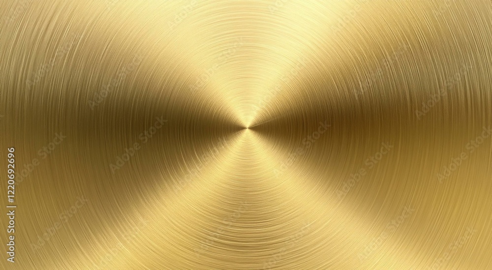 shiny circular brushed brass color metal texture. Stock Photo | Adobe Stock