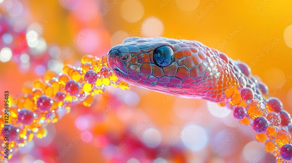 molecular structure diagram showing the components of snake venom and ...