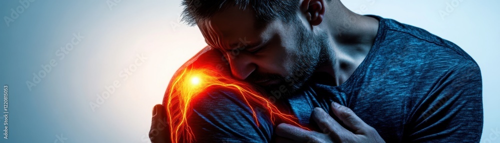 Cardiovascular Pain Diagram A Clear Medical Illustration Showing Key ...