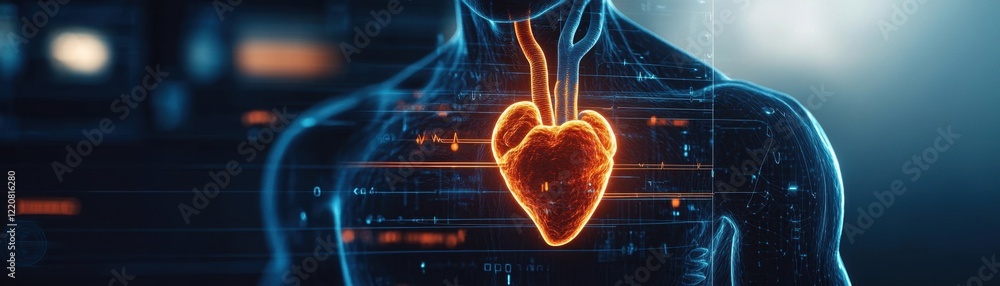 High-Resolution Diagram of the Human Circulatory System A Visual Guide ...