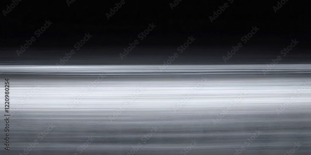 Gradient lines in white and gray stretching horizontally across deep ...