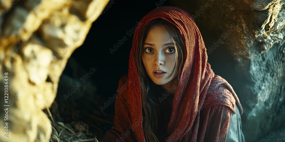 Mary Magdalene Witnessing the Empty Tomb and Encountering the Risen ...