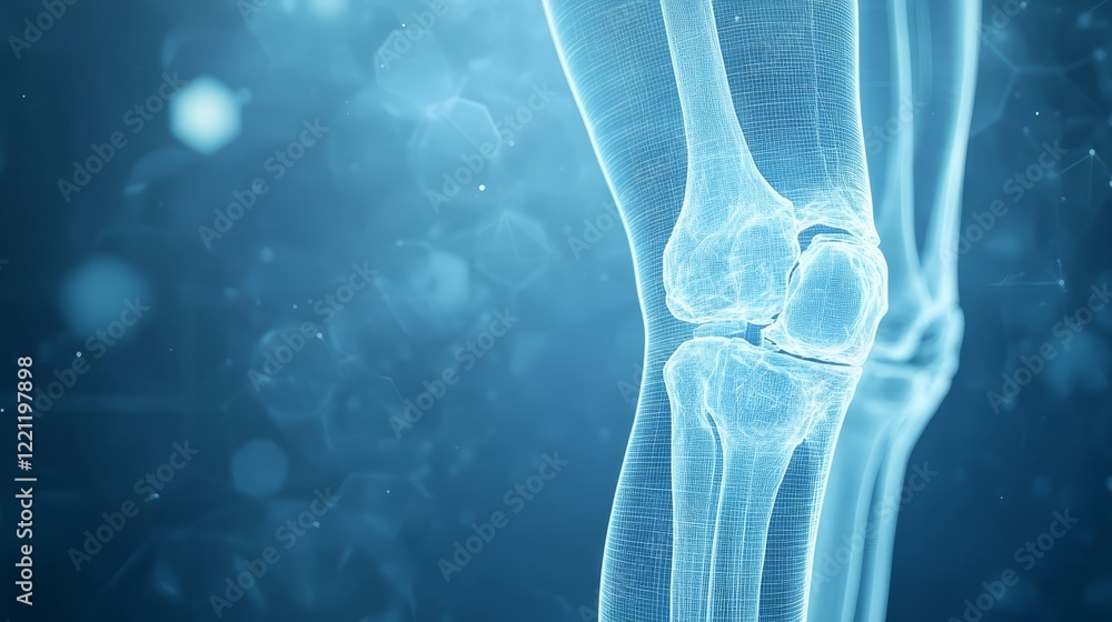 Comprehensive anatomy of the human knee joint, a detailed view of bone ...