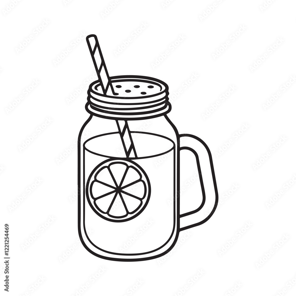 Girl and Groovy: Bold and Easy Coloring Page, Line art, Balck and white ...