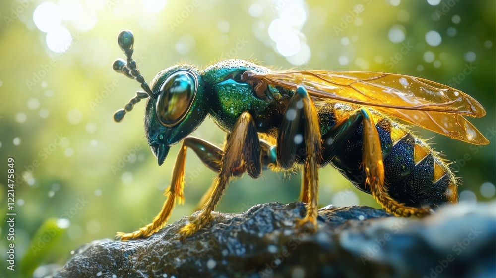 Macro photography captures the intricate details and vibrant colors of ...