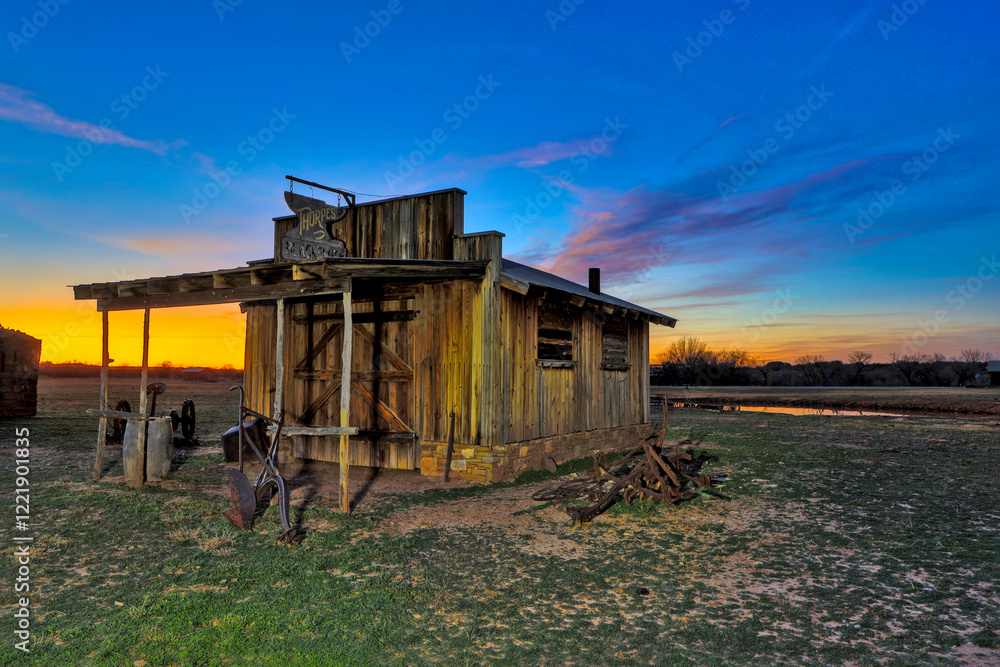 Albany, Texas - 1-2-25. The old ghost town of Fort Griffin, at one time ...