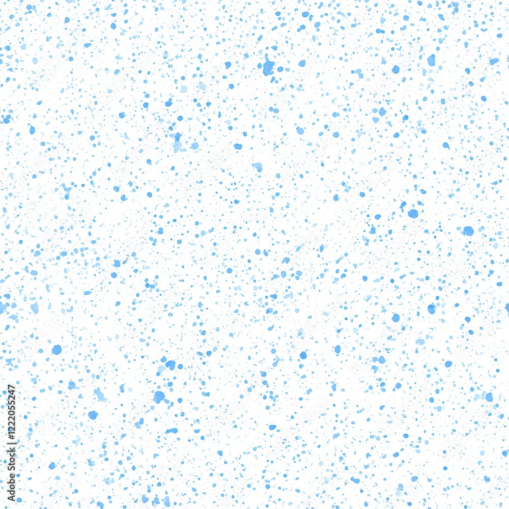blue paint splatter speckle texture seamless pattern abstract scatter ...