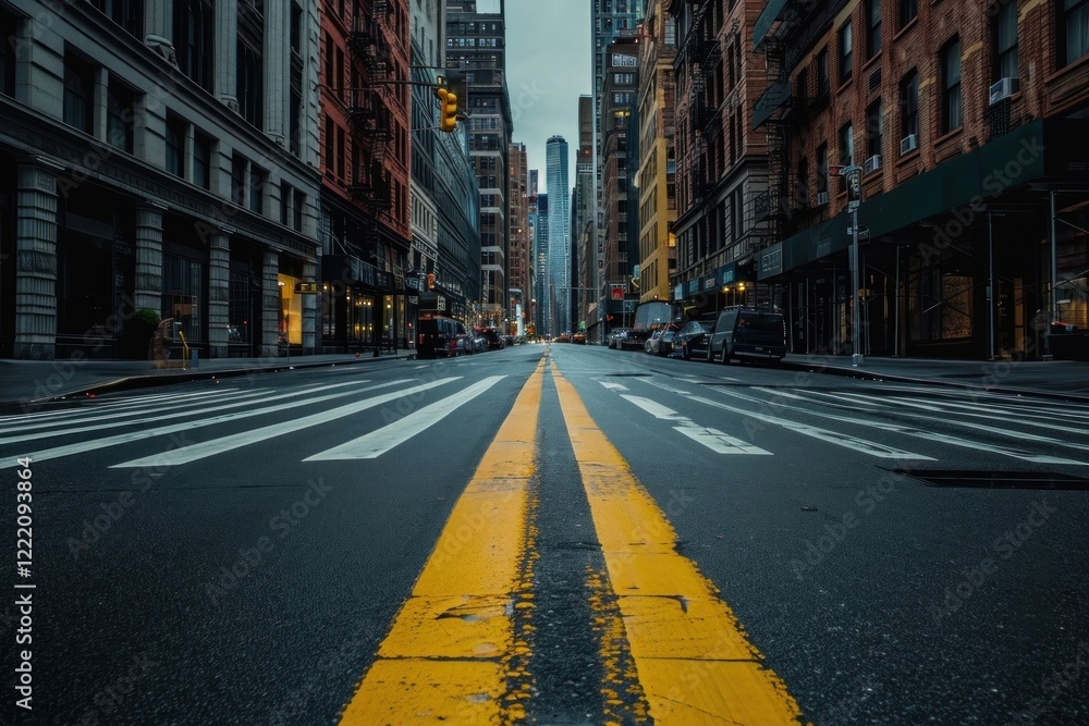 New York road transportation architecture metropolis. Stock Photo ...