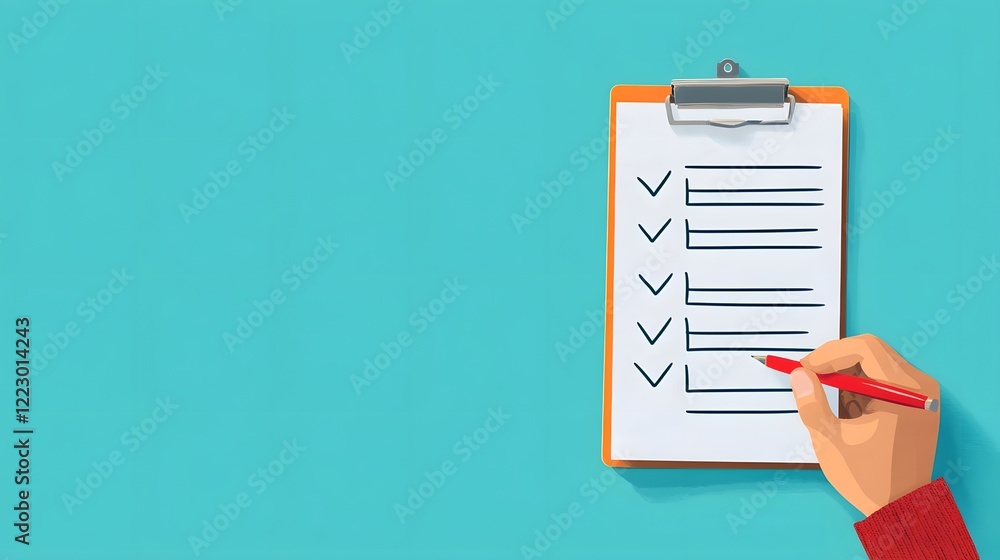 Standard Operating Procedure Compliance Audit Checklist on Clipboard ...