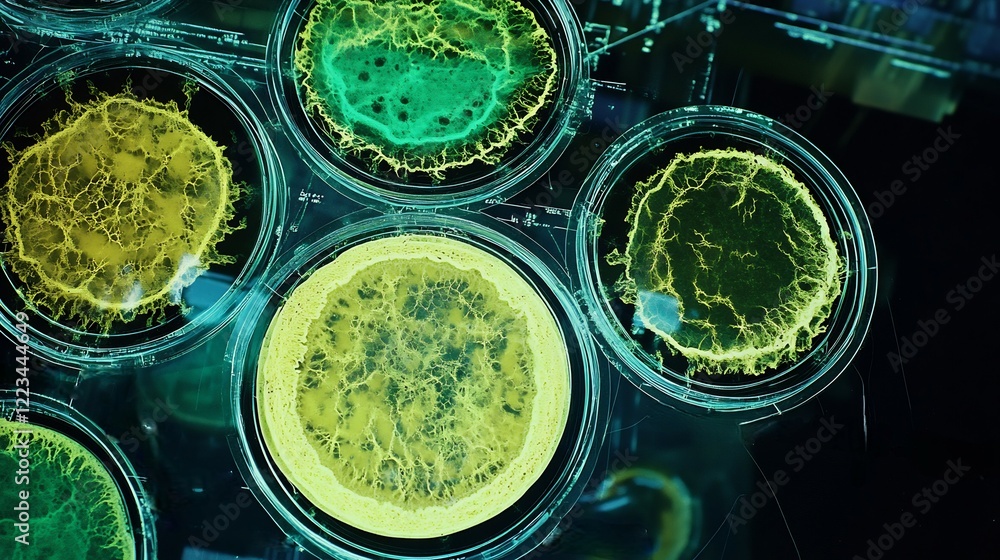 Gram Staining Techniques Bacterial Classification And Analysis Stock