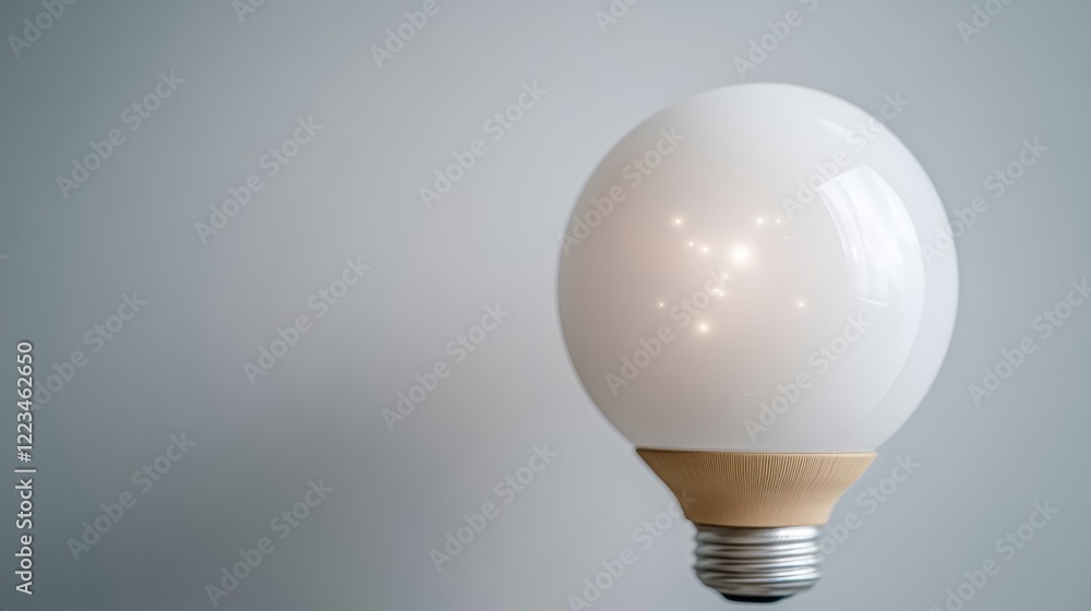 Elegant Simplified quantum computer chip placed under a glowing AI ...