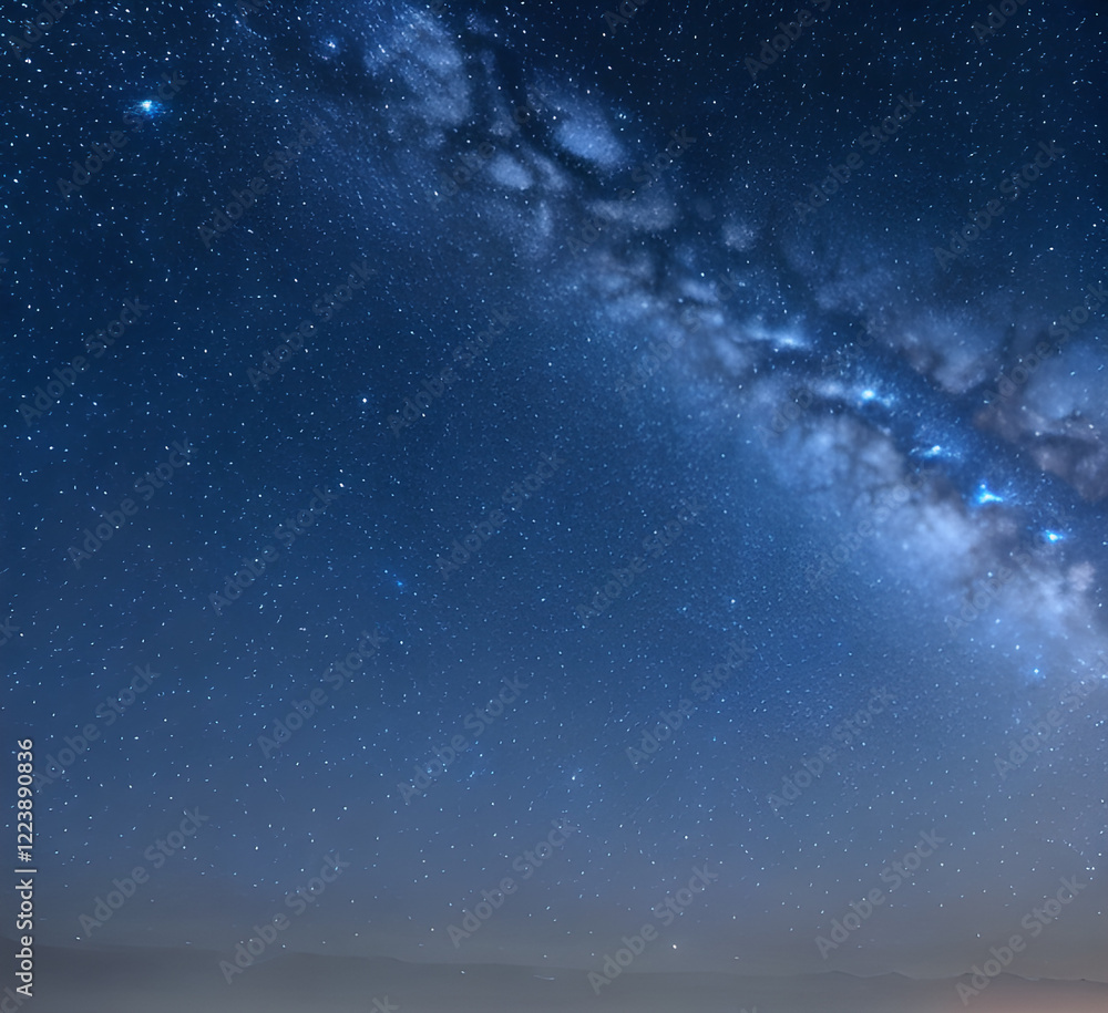 Milky Way near Purros Space stars background. Universe star pattern ...