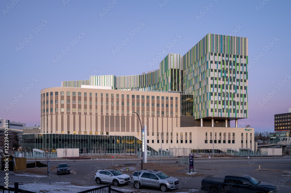 Calgary, Alberta - January 25, 2025: Exterior of the Arthur J.E. Child ...
