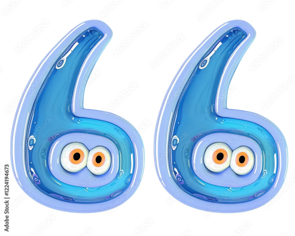 Quotation marks sign png character, transparent background Stock ...