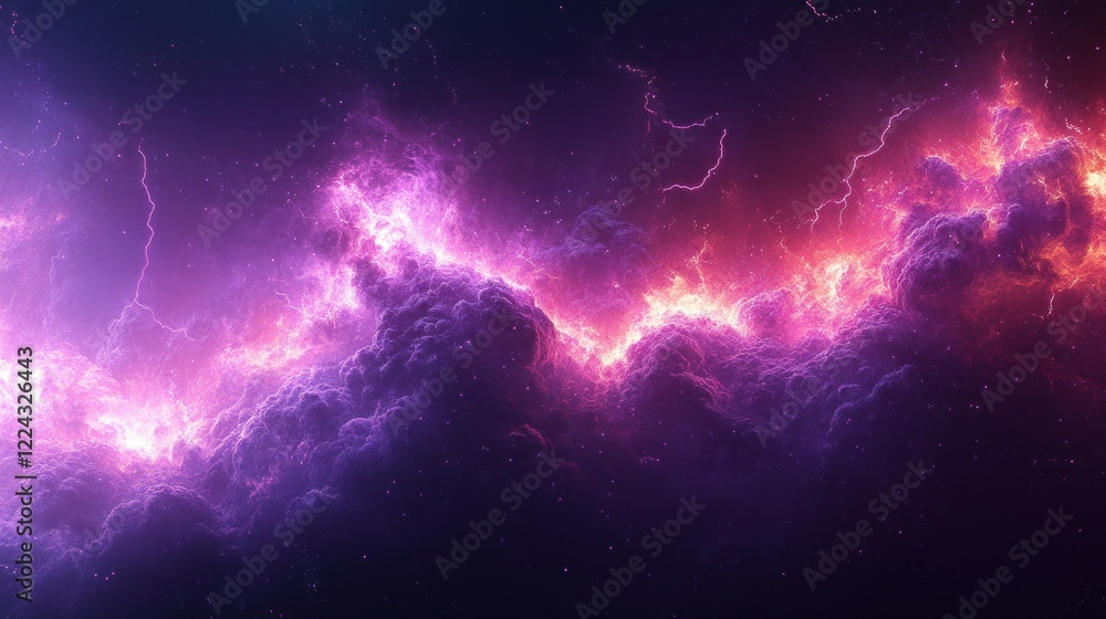 Purple Lightning Thunderbolt Sprite Sheet Electric Power Impact ...