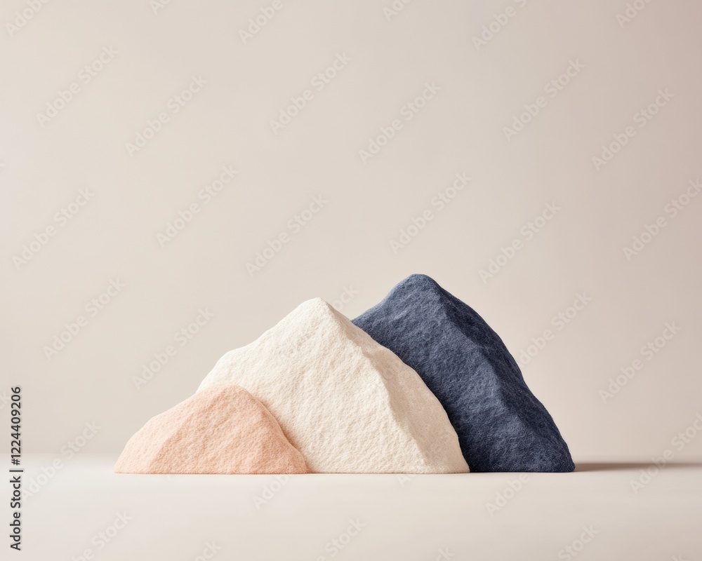 Contemporary Visual Merchandising Typography Design 3X in Plush Texture ...